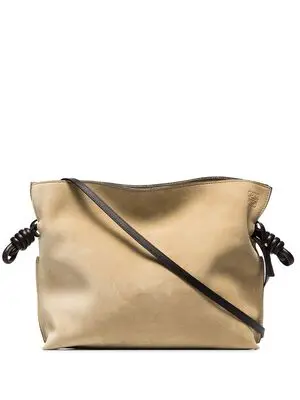 Loewe Flamenco Clutch Bag Neutrals