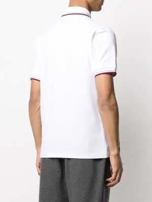 Fred Perry Logo Polo Shirt - White