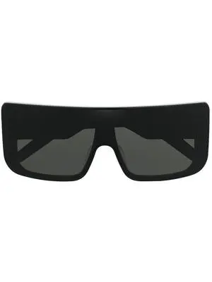 Rick Owens Oversized Square Frame Sunglasses - Black