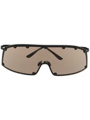 Rick Owens Performa Shielding Sunglasses - Black