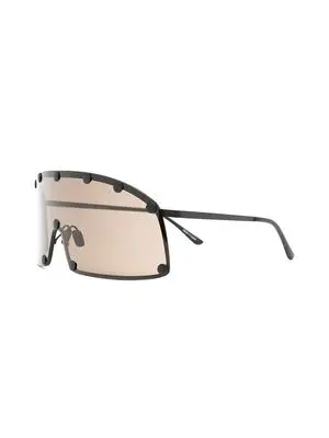 Rick Owens Performa Shielding Sunglasses - Black