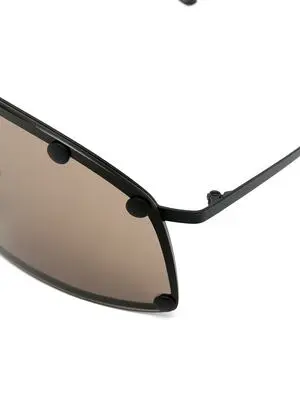 Rick Owens Performa Shielding Sunglasses - Black