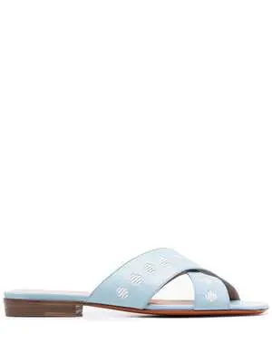 Santoni Crossover Straps Sandals