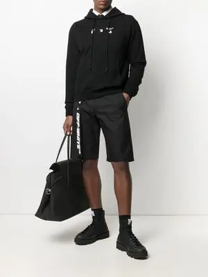 Off-White Knee-length Chino Shorts