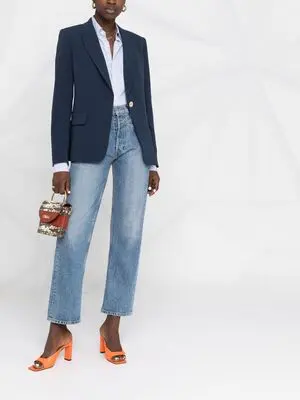 Michael Kors Tailored Double Crêpe Blazer