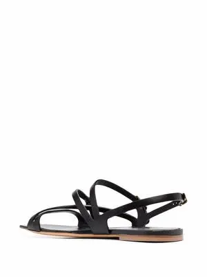 TOD'S Crossover Buckled Sandals