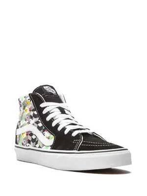 VANS Sk8-hi Checker Cubes Sneakers - Black