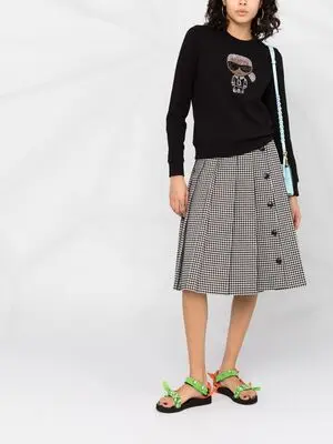 Karl Lagerfeld K/ikonik Sparkle Sweatshirt