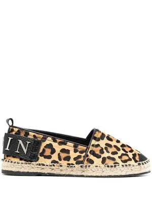 Philipp Plein Leopard-print Espadrilles