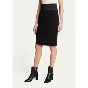 Akris High-waist Pencil Skirt