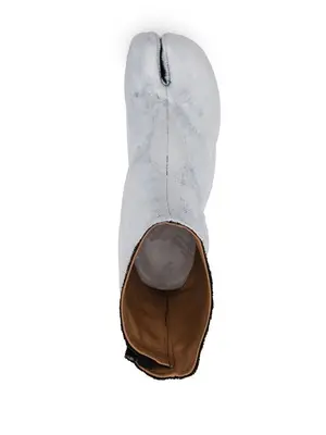 MAISON MARGIELA Tabi 80mm Ankle Boots - White