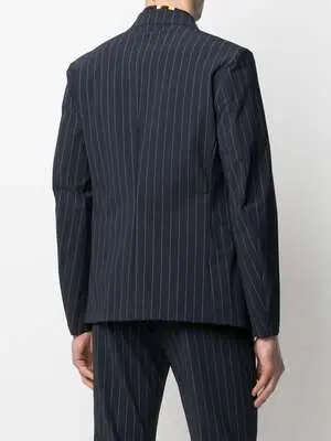 HYDROGEN Pinstripe Double-breasted Blazer