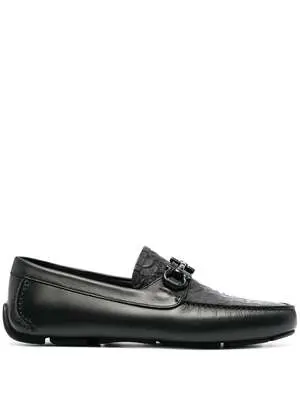 FERRAGAMO Gancini Logo Loafers