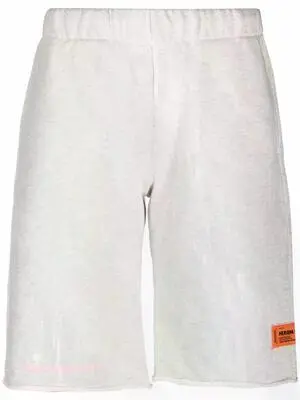 Heron Preston Logo Patch Knee-length Shorts