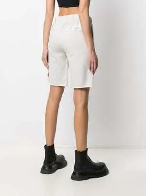 Heron Preston Logo Patch Knee-length Shorts