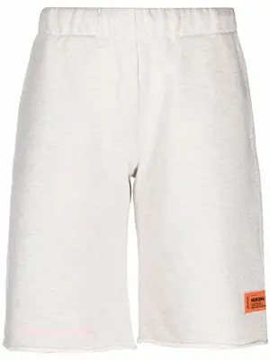 Heron Preston Logo Patch Knee-length Shorts