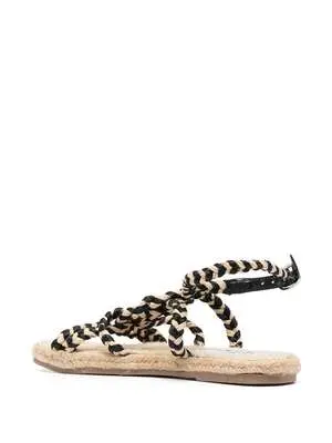 Manebí Flat Rope Sandals - Neutrals