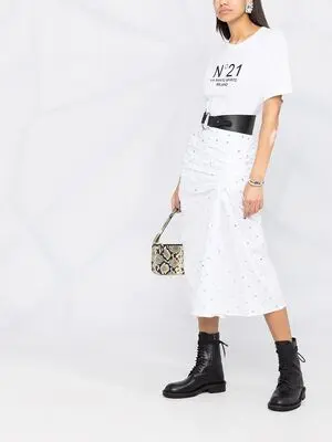 N°21 Cotton Logo Print T-shirt
