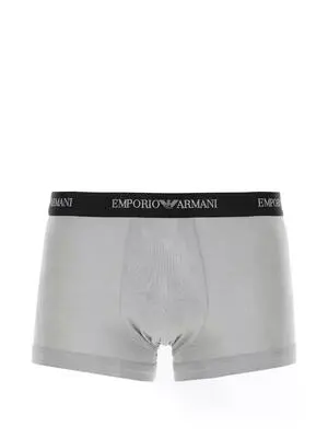 Emporio Armani Logo Band Boxers - Black