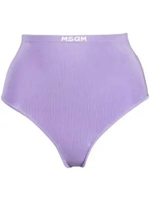 MSGM Intarsia-logo Briefs