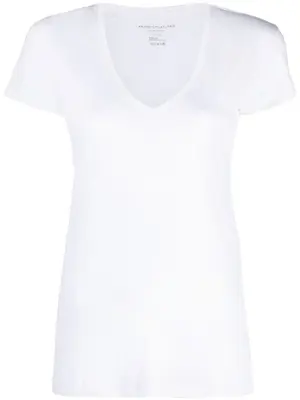 Majestic Filatures Scoop Neck T-shirts For Women
