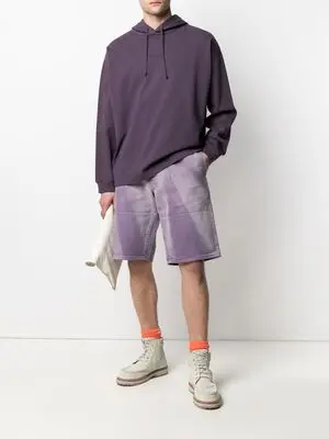 Heron Preston Faded Effect Bermuda Shorts