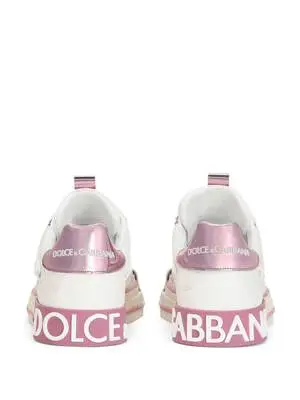 Dolce & Gabbana Logo-stripe Low-top Sneakers