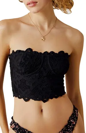 Free People Intimately Fp Adella Corset Bralette