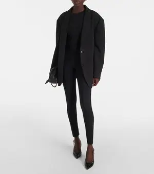 Wolford Scuba Jersey Leggings - Black