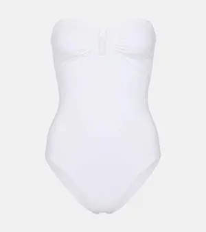 ERES Cassiopée Bandeau Swimsuit - White