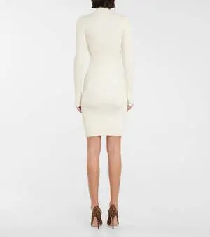 Wolford Wool-blend Minidress - White