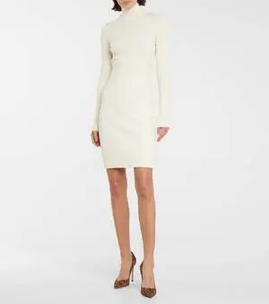 Wolford Wool-blend Minidress - White