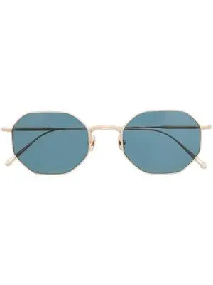 Matsuda Octagonal-frame Sunglasses - Gold