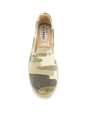 Manebí Camouflage Cotton Espadrilles