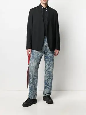 Neil Barrett Star Bolt-print Shirt