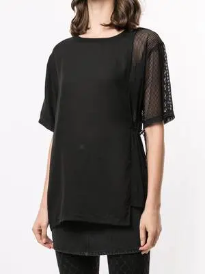 HACULLA. Sheer Short-sleeve T-shirt