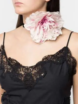 Dolce & Gabbana Floral Choker Necklace