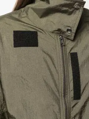 DIESEL® Military Long-sleeved Zip-up Jumpsuit