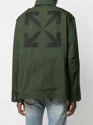Off-White Arrows-motif Hooded Jacket