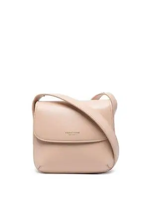 Giorgio Armani La Prima Leather Shoulder Bag - Neutrals