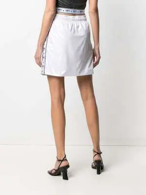 CHIARA FERRAGNI Logo-print Drawstring Skirt