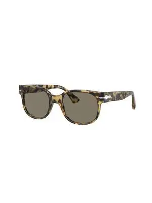 Persol Tortoiseshell-effect Square Sunglasses
