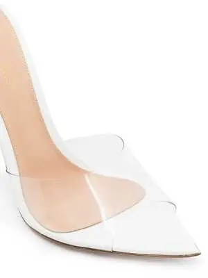 GIANVITO ROSSI Elle Slip-on Sandals - White