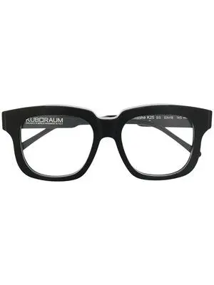 KUBORAUM Mask K25 Square-frame Glasses - Black