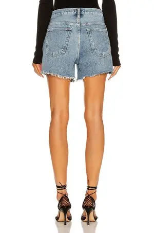 AGOLDE Parker Long Vintage Loose Short - Skywave