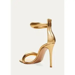 GIANVITO ROSSI Bijoux 105mm Puffy Napa Leather Sandals - Mekong