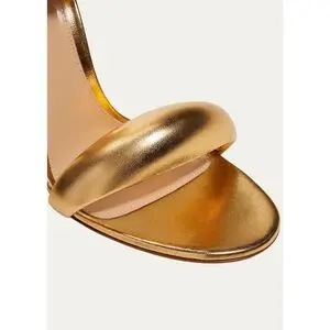 GIANVITO ROSSI Bijoux 105mm Puffy Napa Leather Sandals - Mekong
