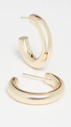 Alexa Leigh 14k Gold Filled Hoop Earrings