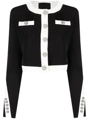 Philipp Plein Two-tone Button-up Jacket
