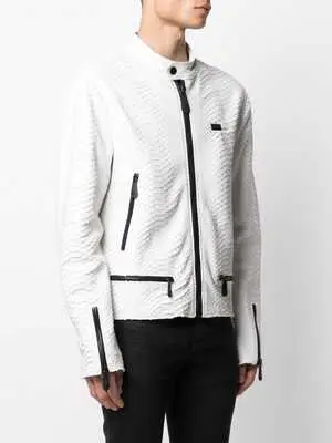 Philipp Plein Contrast Zip Jacket